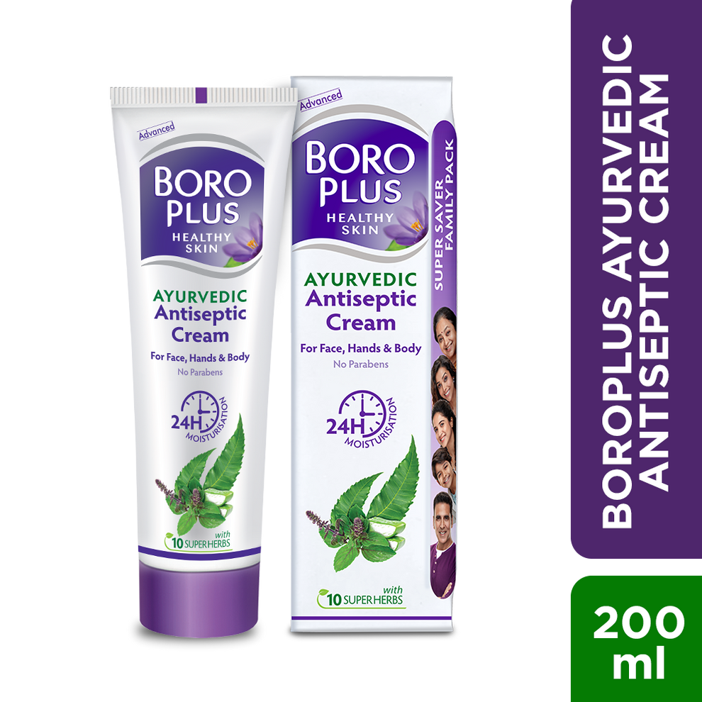 BoroPlus Ayurvedic Antiseptic Cream (200ml) – Boroplus healthy skin