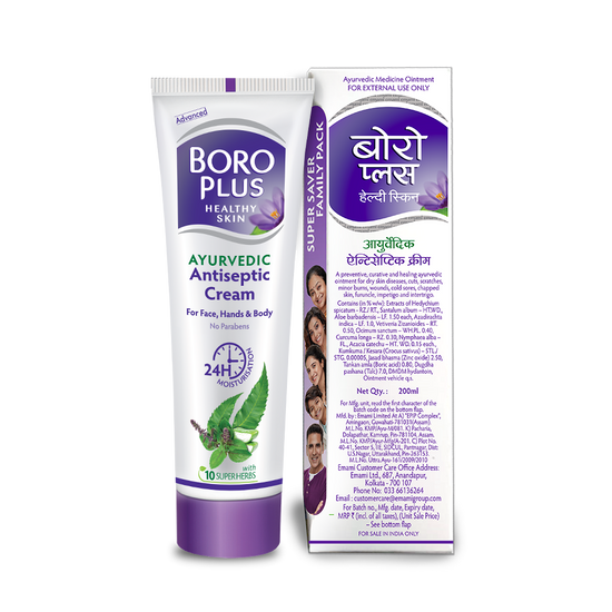 BoroPlus Ayurvedic Antiseptic Cream (200ml) – Boroplus healthy skin