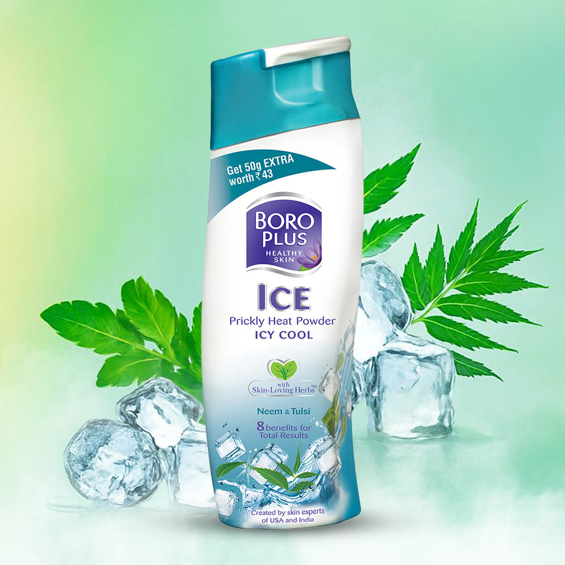 BoroPlus Prickly Heat Powder – Icy Cool (150 gm) – Boroplus healthy skin